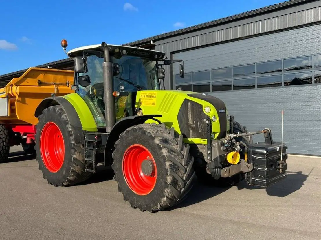 Технічні дані Claas Arion 650 - продуктивність, розміри та інше