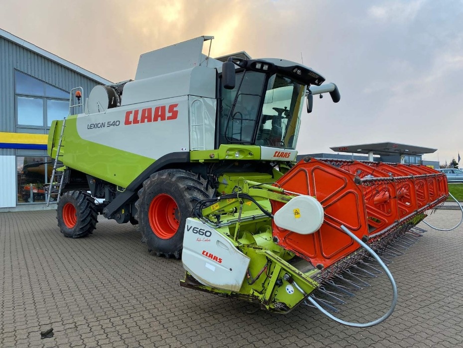 Claas Lexion 540 Technische Daten - Leistungsstarker Mähdrescher