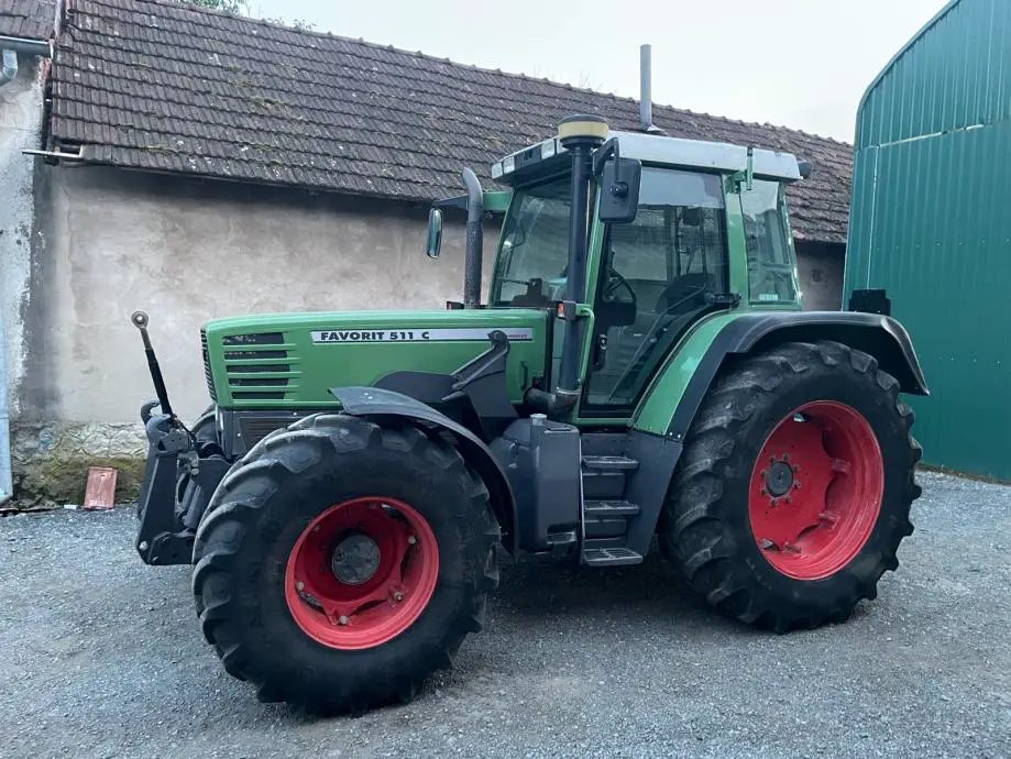 Fendt 511 C technical data - powerful tractor