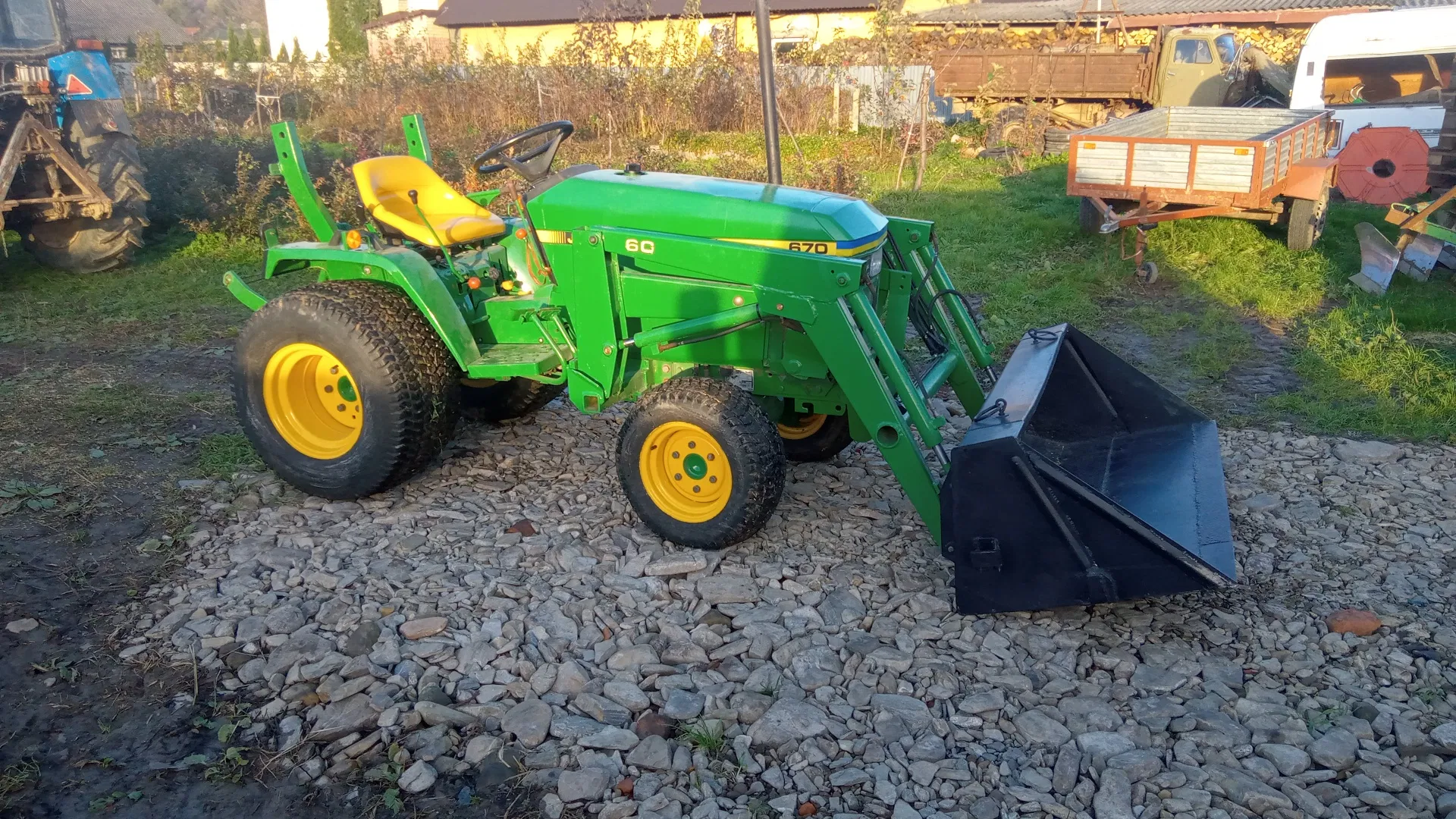 John Deere 670 Specifications - Powerful and reliable in use