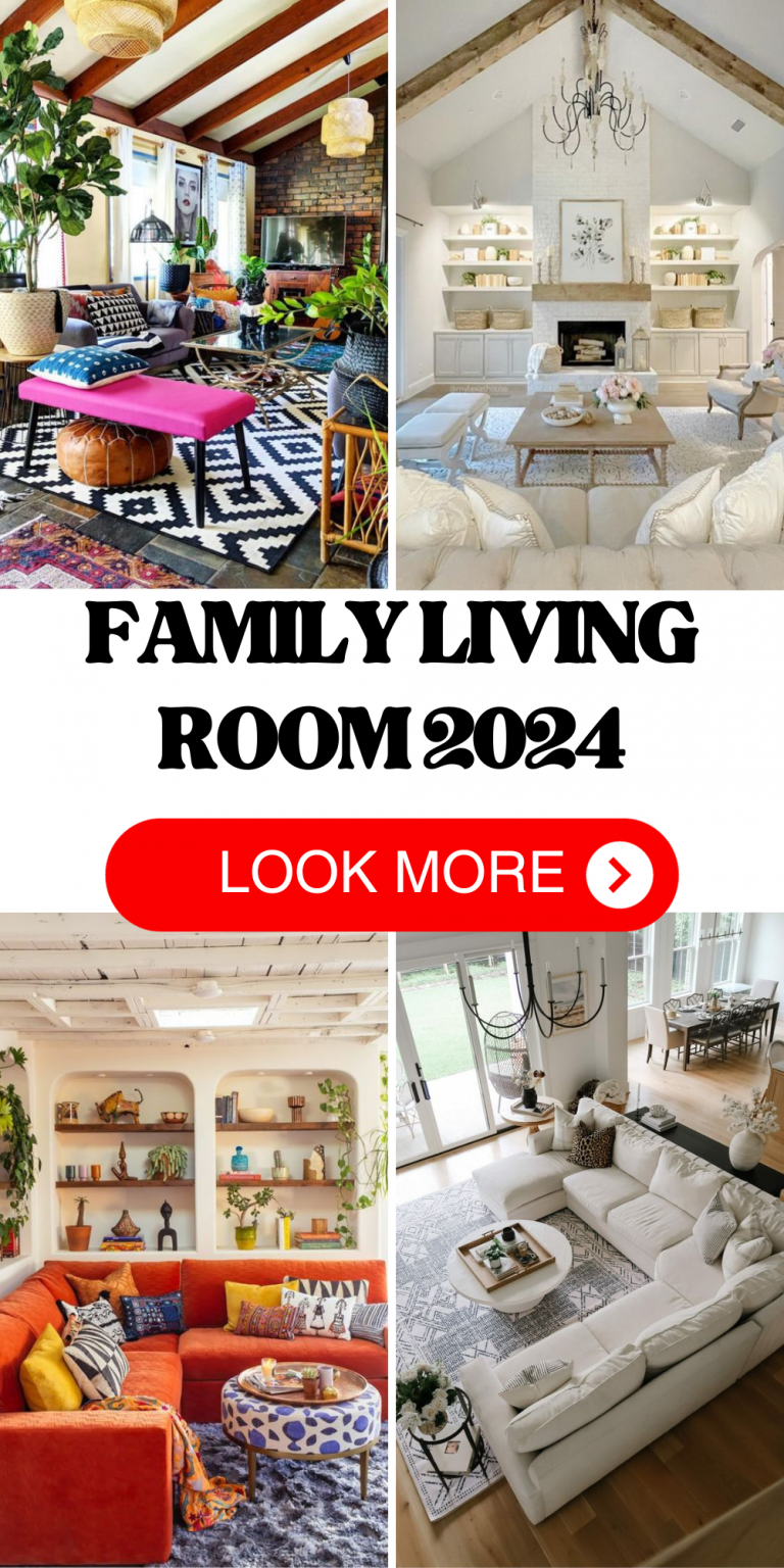 Modern Family Living Room Ideas: Cozy & Stylish Designs for All