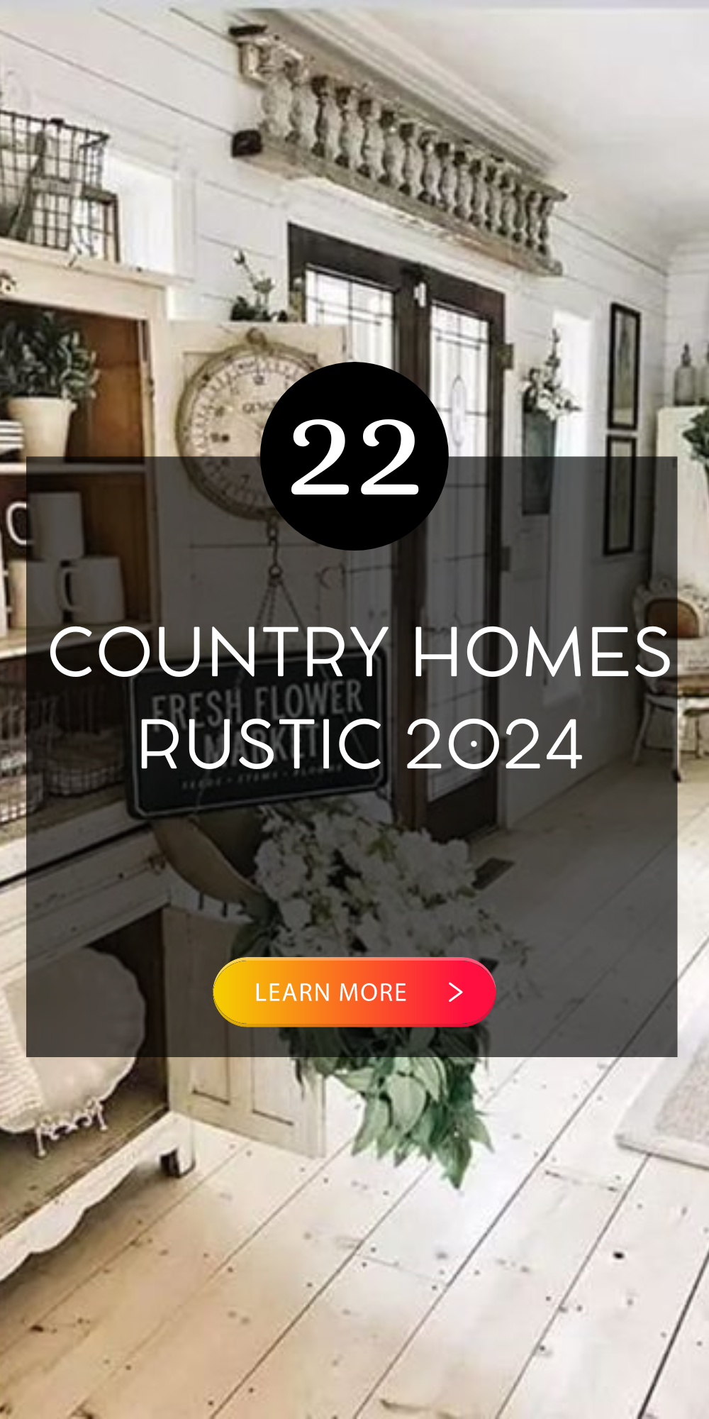 2024 Rustic Home Trends: Cottage Charm & Modern Country Aesthetics