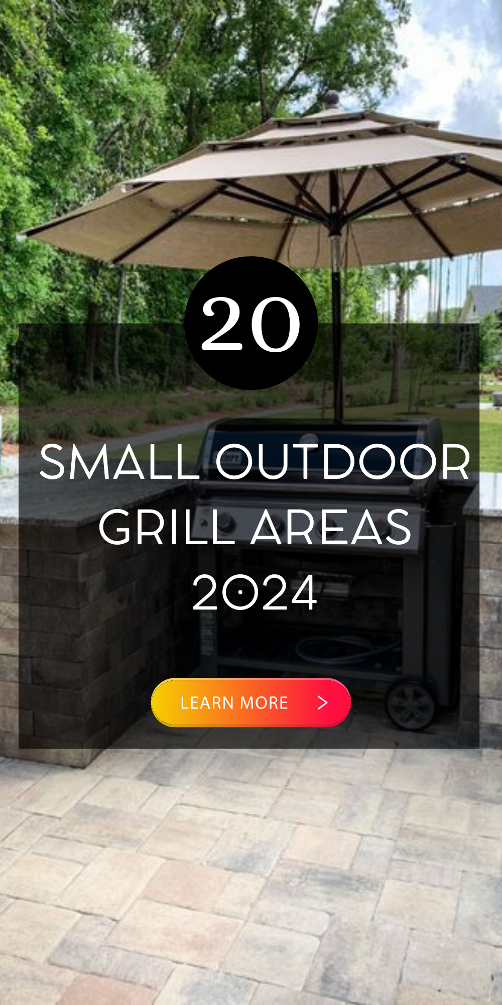 2024 Trendy Small Outdoor Grill Areas - Design & DIY Tips