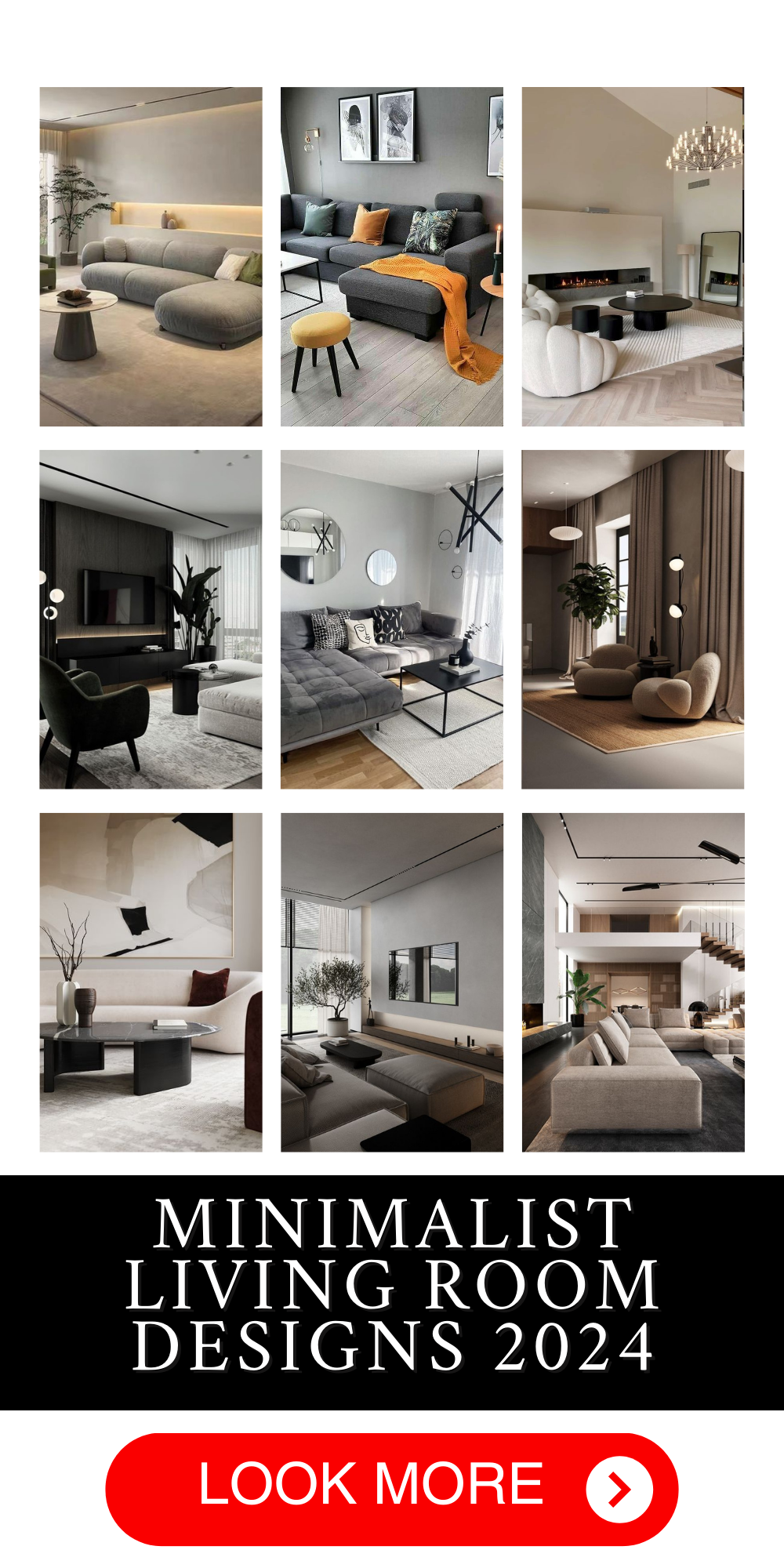 2024 Minimalist Living Room Trends: Elegance in Simplicity