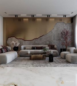 2024 Living Room Trends: Bold Walls & Modern Luxe Designs