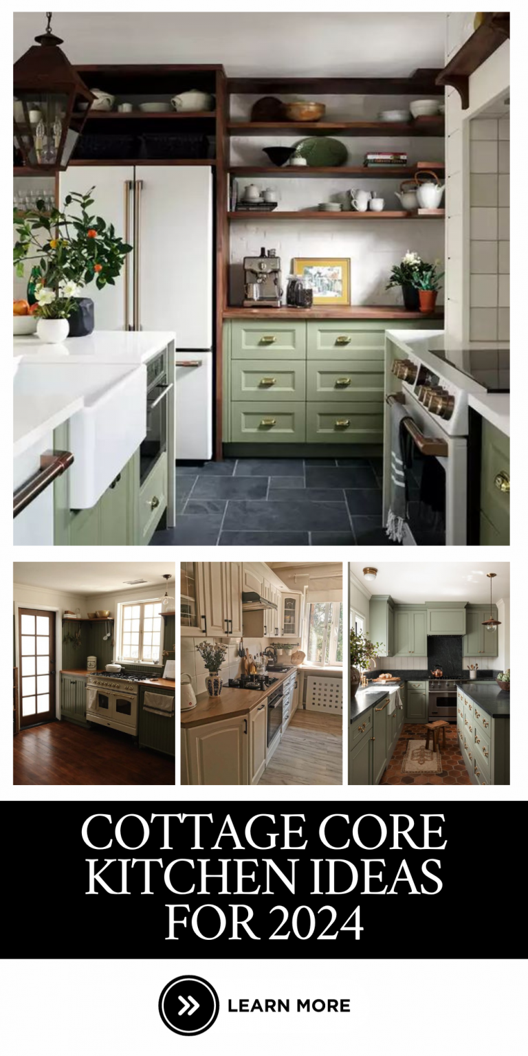 2024 Cottage Core Kitchens: Vintage Charm Meets Modern Chic