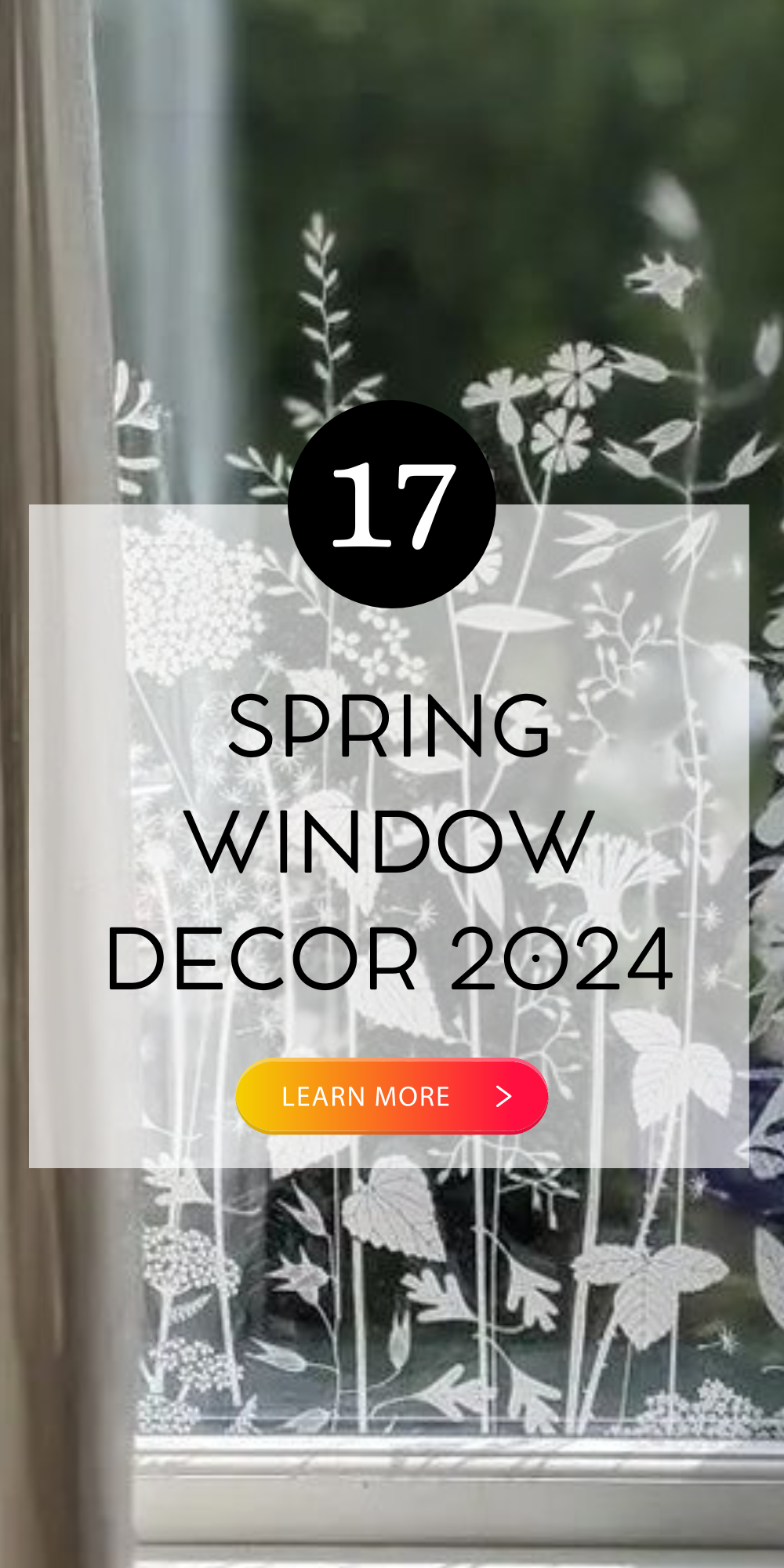 2024 Spring Window Decor Ideas: Rustic Charm Meets DIY Aesthetics
