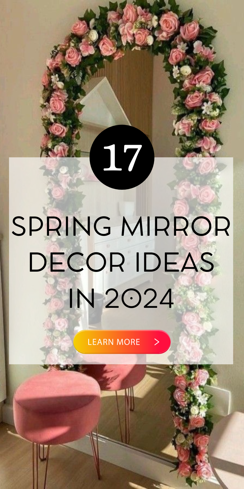 2024 Spring Mirror Decor Trends: Floral Elegance & DIY Charm
