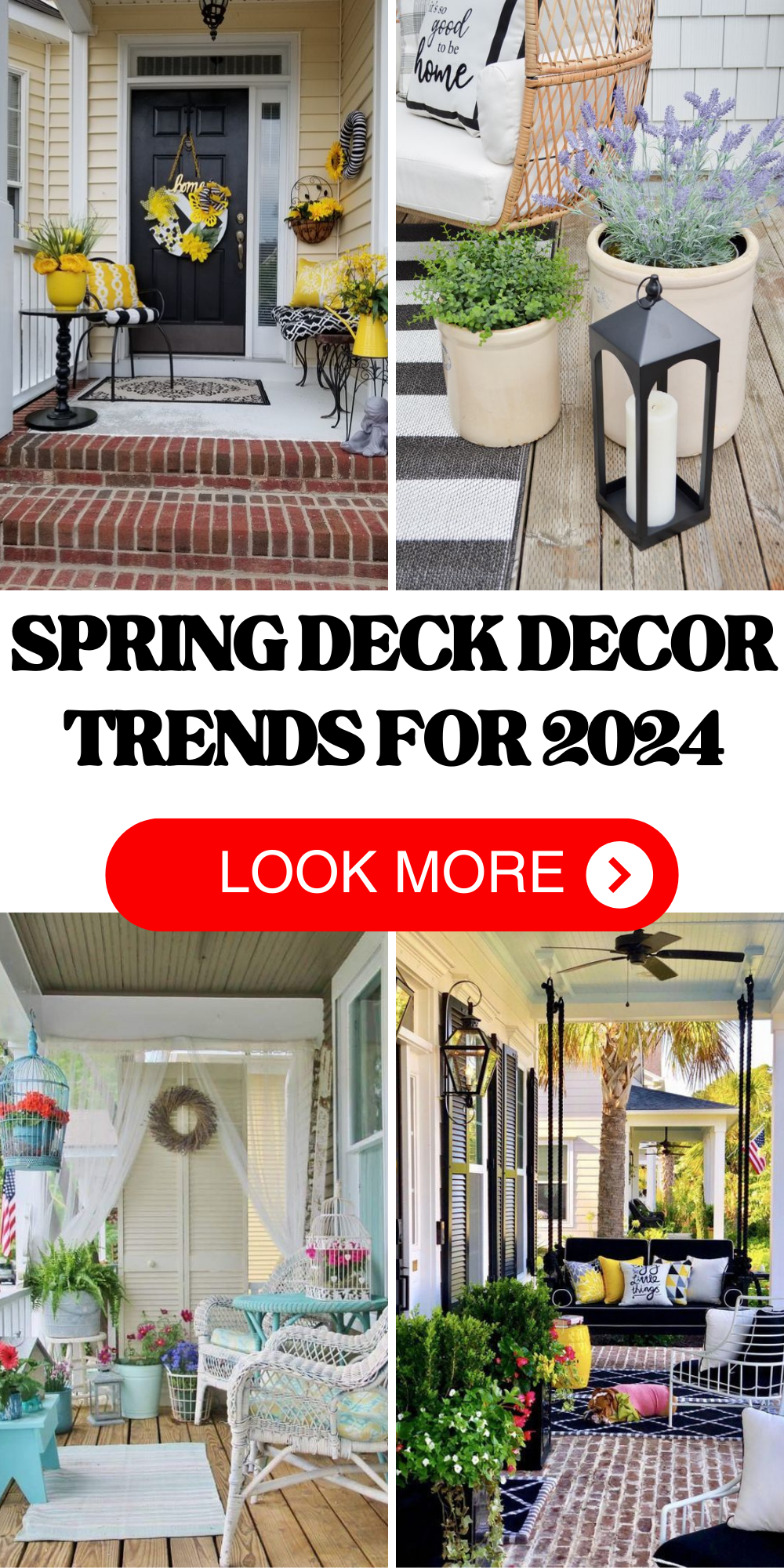 Spring Deck Decor 2024: Fresh Outdoor Styling Tips & Ideas