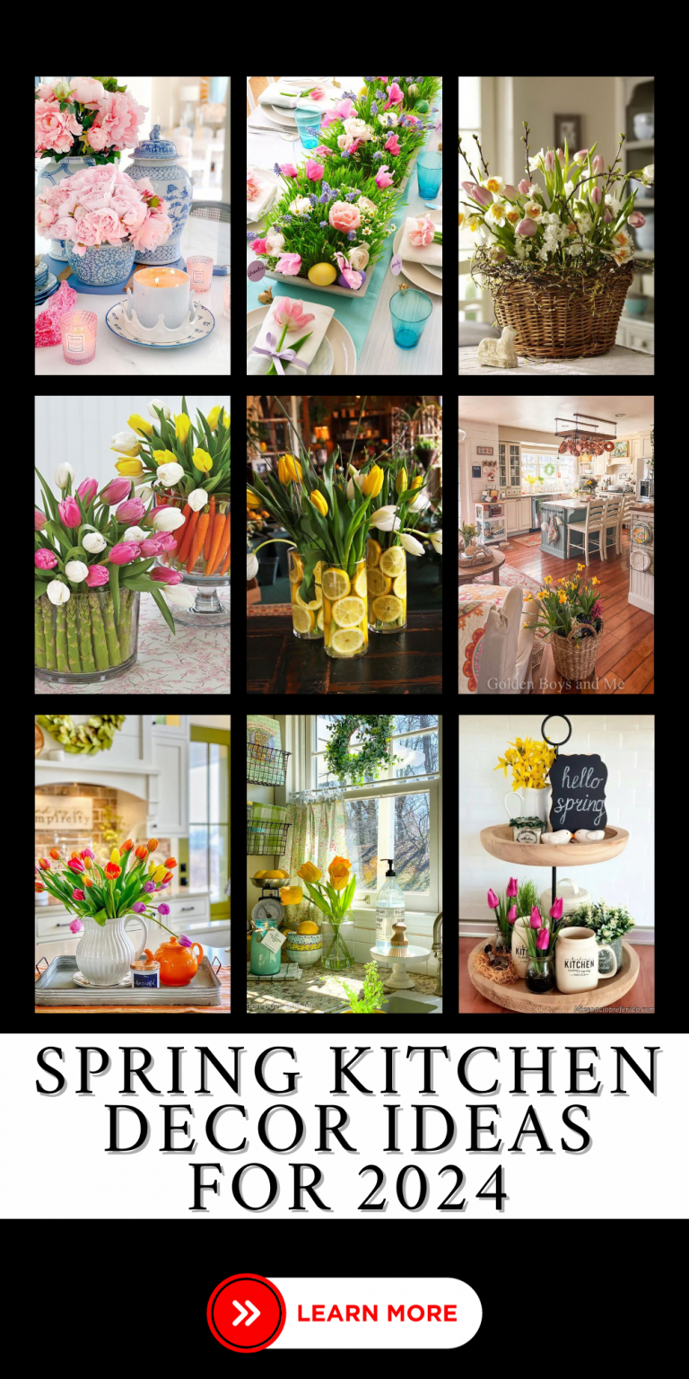 Spring Kitchen Decor 2024: Rustic to Modern Home Styling Ideas
