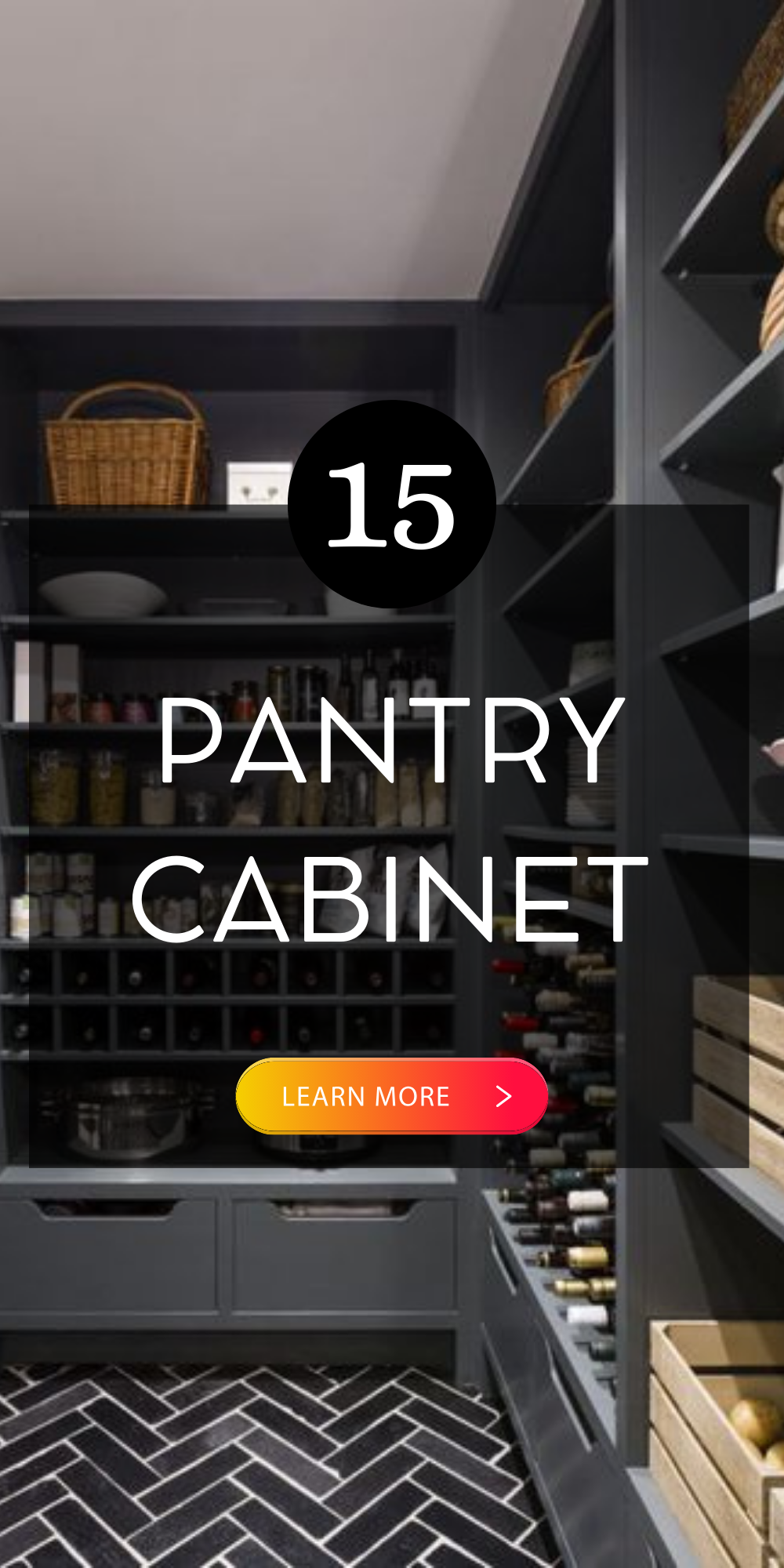 Maximize Kitchen Space with Creative Pantry Cabinet Designs & Ideas
