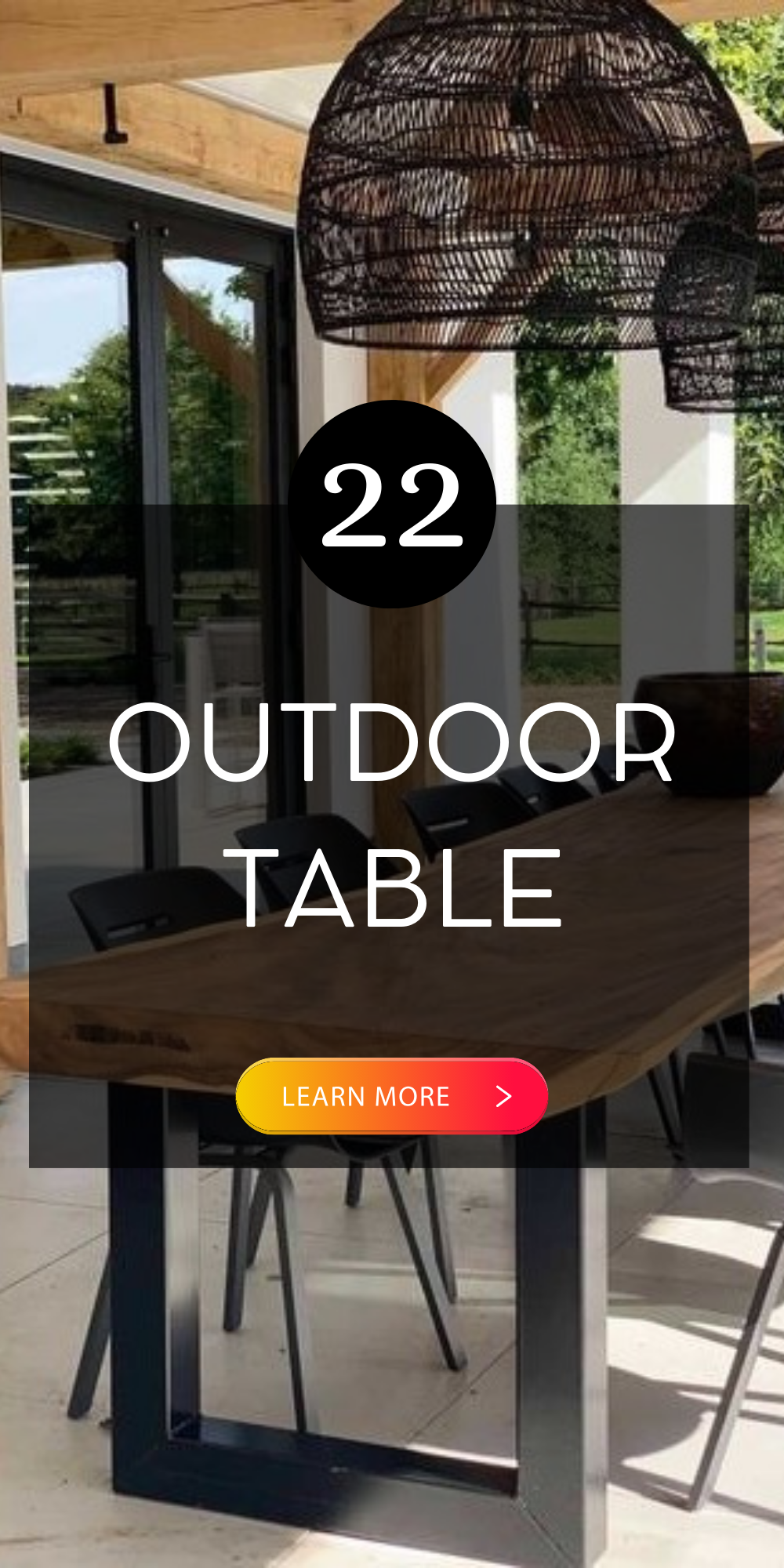 Stunning Outdoor Table Styles for Any Backyard or Patio