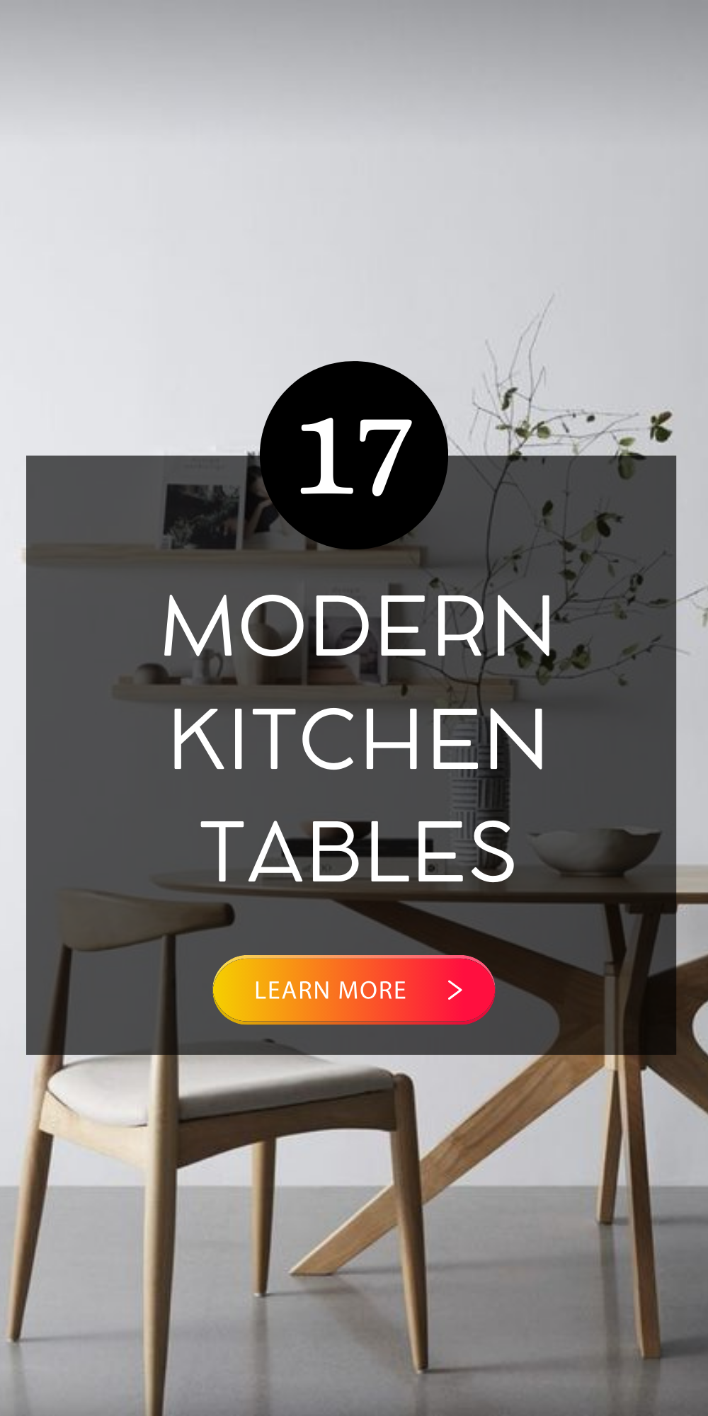 Explore Chic Modern Kitchen Tables - Perfect Blend of Style & Utility