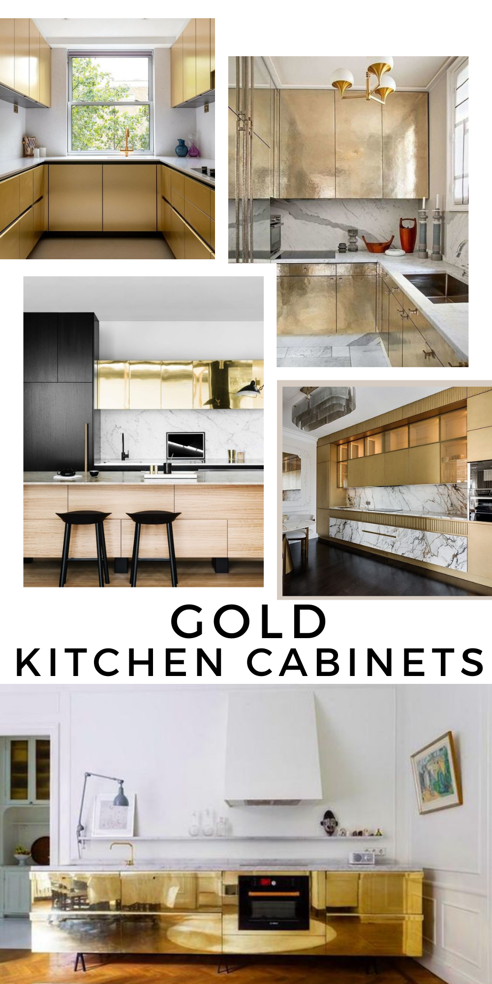Gold Kitchen Cabinets: Luxe Design Ideas for Modern Homes