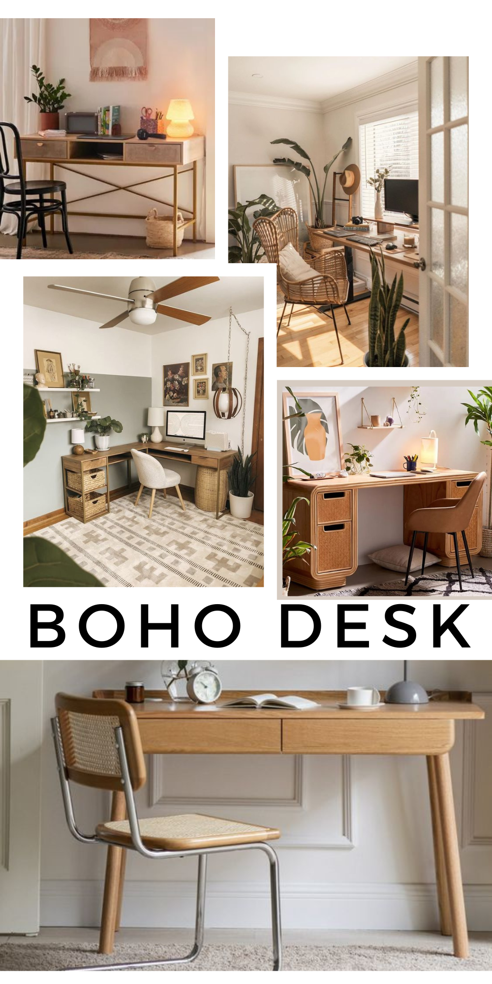 Boho Desk Design Ideas: Inspire Your Creative Work Space