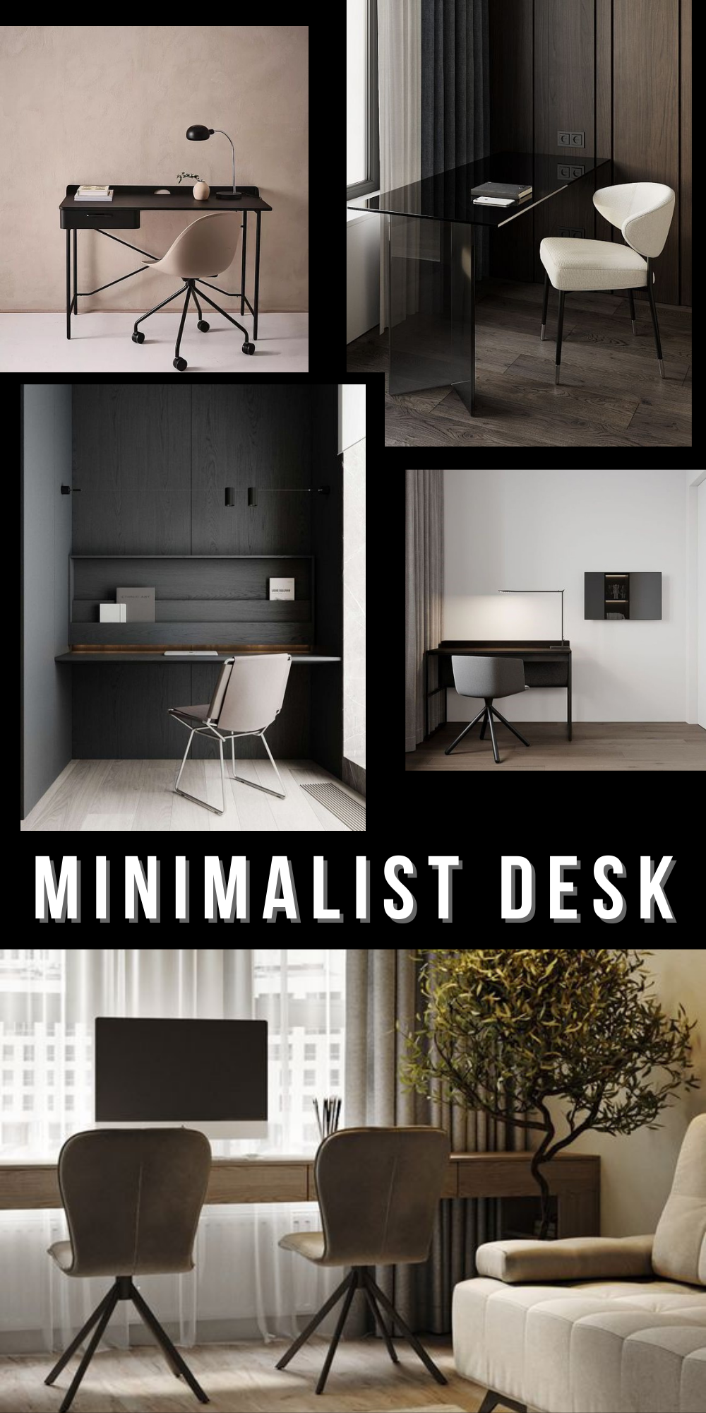 Minimalist Desk Designs: Modern Aesthetics for Organized Workspaces