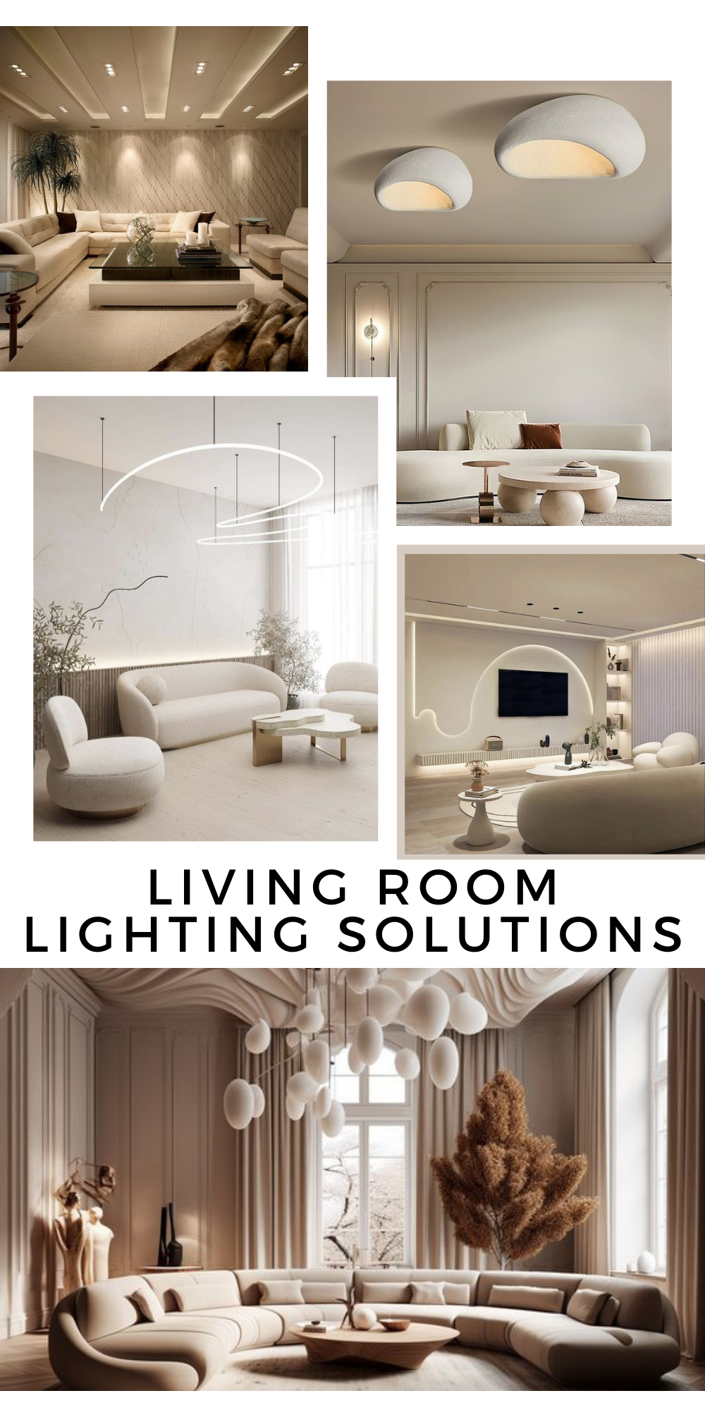 Living Room Lighting: Transform Spaces with Elegant & Modern Fixtures