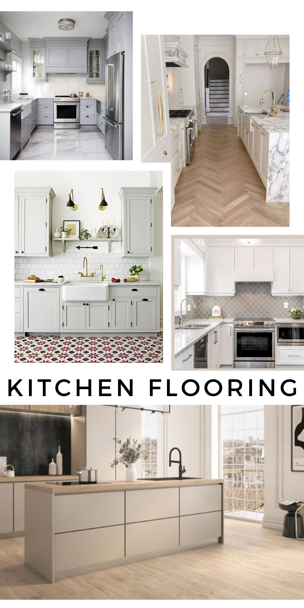 Stunning Kitchen Flooring Trends: Top Tile & Wood Designs 2024