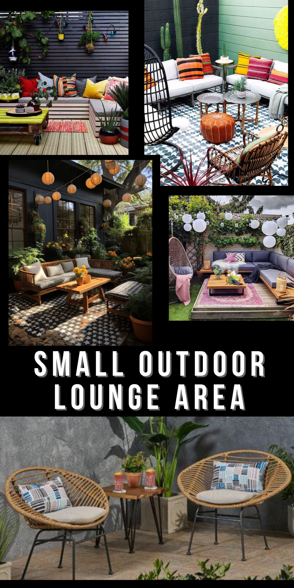 Chic Small Outdoor Lounge Areas: Modern Designs & Cozy Spaces