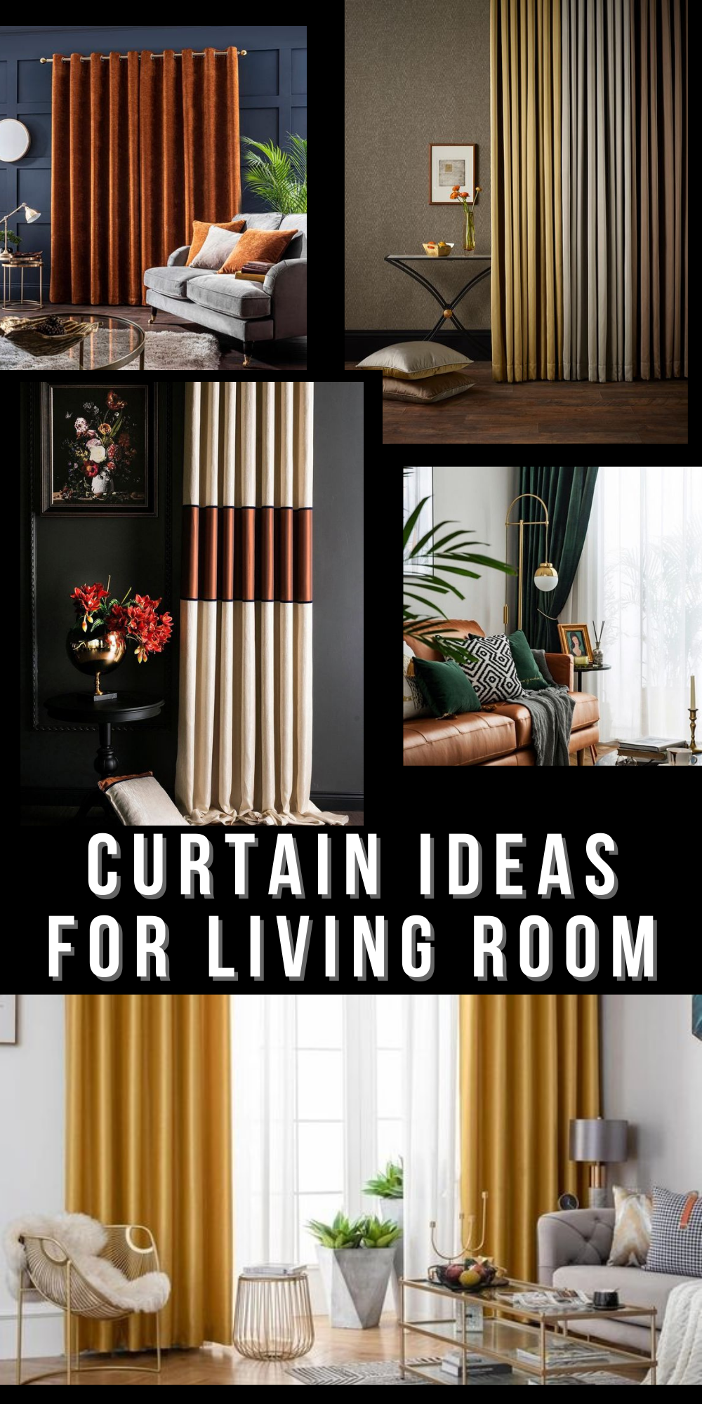 Modern Curtain Ideas for Living Room Elegance - Luxe Decor Tips