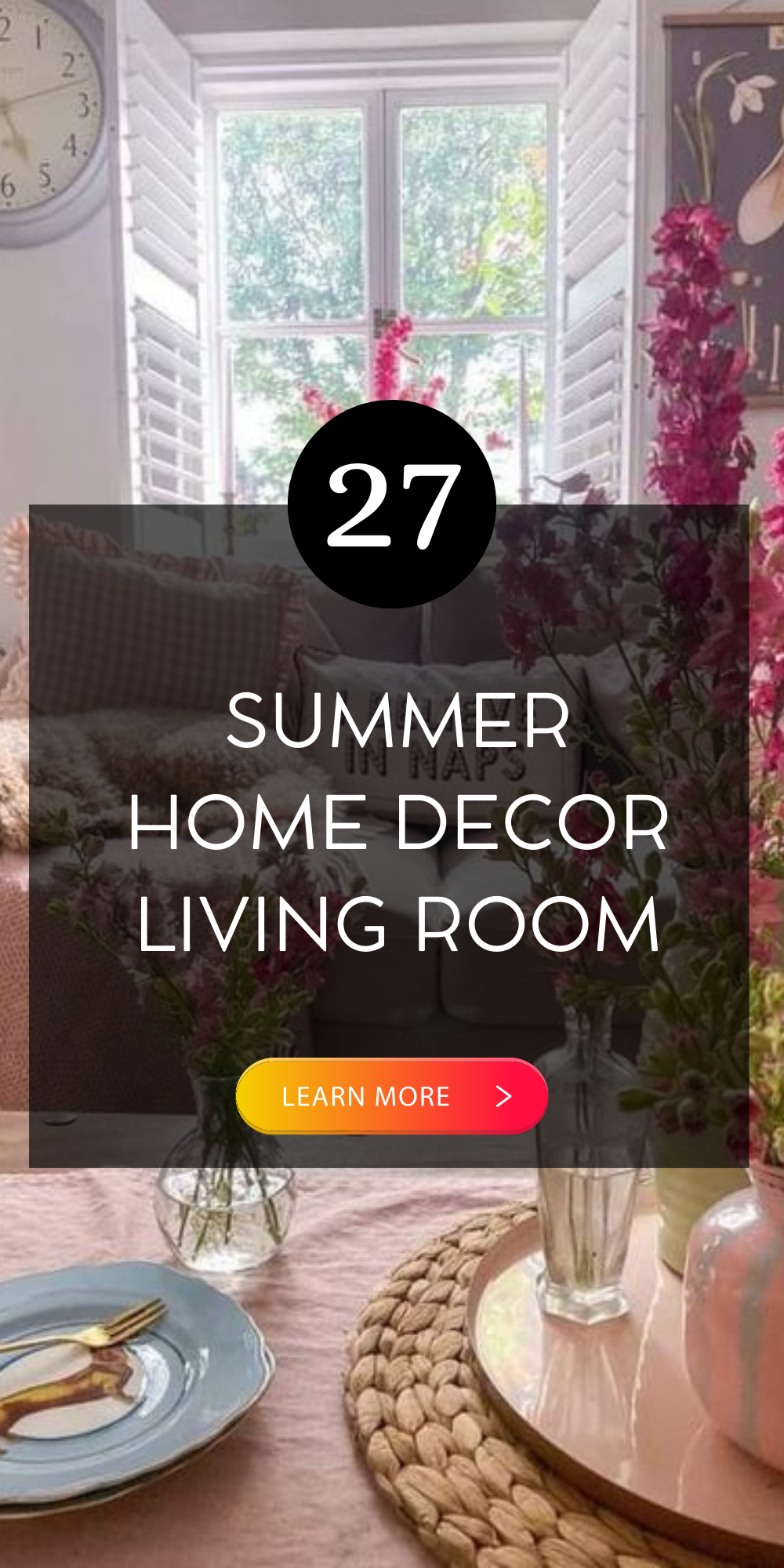 Summer Home Decor Ideas: Transform Your Living Room with Style